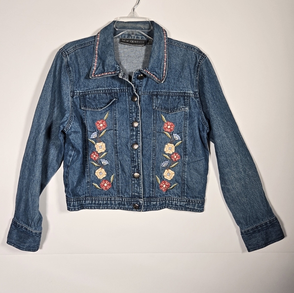 New Identity | Jackets & Coats | New Identity Vintage 9s Y2k Floral ...